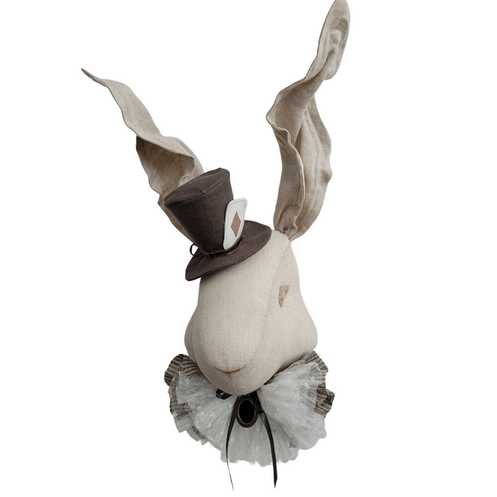 Natural linen rabbit from Wonderland Mr.Edward - Love me Decoration